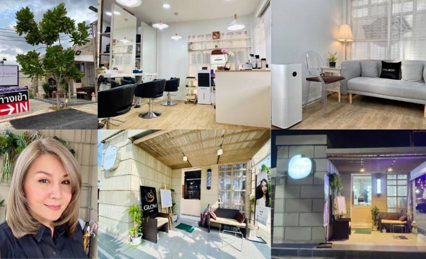 ผมสวยบอกลาผมเสีย ร้านทำผมสุดปัง ผมสวยจนคนทักแล้วต้องบอกต่อ “Glow Salon ...