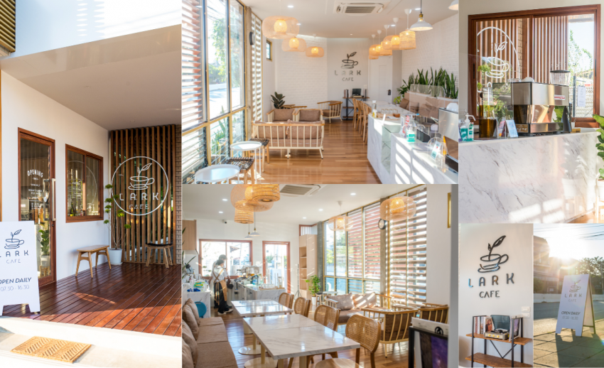 Lark Cafe ผสานความมินิมอลและความพรีเมียมในรูปแบบคาเฟ่