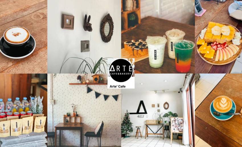 พักผ่อนหย่อนใจ ด้วยคาเฟ่สไตล์มินิมอล "Arte' Cafe" สวรรค์ของคนที่ต้องการ ...