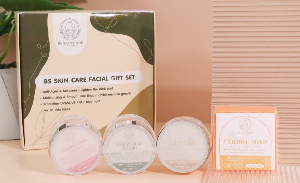 ผิวสวย หน้าใส โดนใจคนยุคใหม่ กับ "BS SKIN CARE FACIAL GIFT SET" ผิวหน้า ...