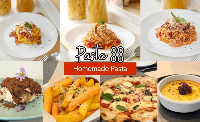 เอาใจคนรักเส้นพาสต้ากับ Pasta 88 ร้านพาสต้าสไตล์โฮมเมด มีให้เลือกหลาก ...